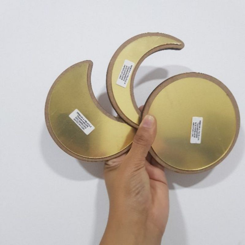 Conjunto de espelhos Fases da lua | Shopee Brasil
