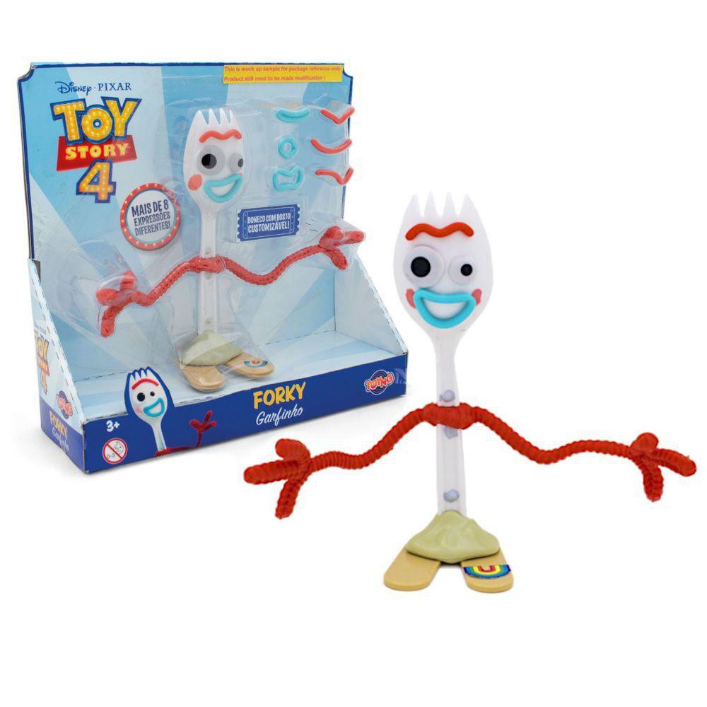Boneco Forky Garfinho Articulado - Toy Story 4 - Toyng | Shopee Brasil