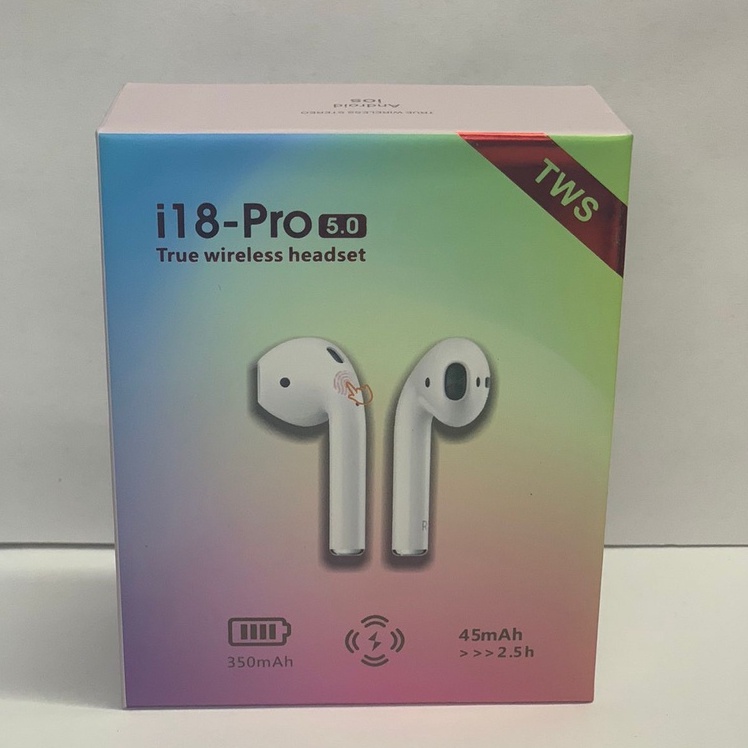 fone de ouvido sem fio i18-pro 5.0 tws | Shopee Brasil
