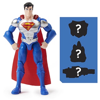 Boneco Super Homem com Armadura - 10cm - Superman DC | Shopee Brasil