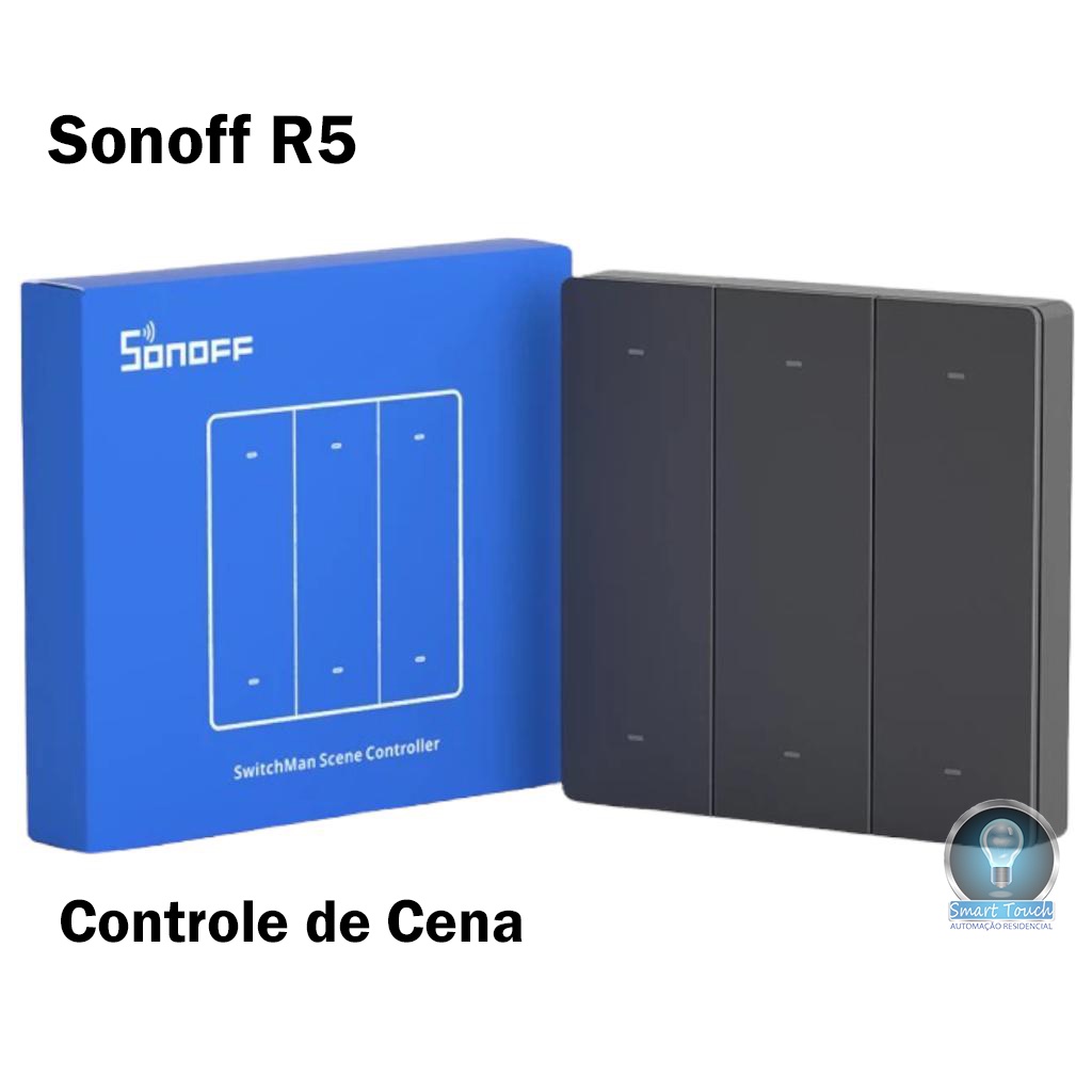 Sonoff R5 Controlador De Cena Inteligente Switchman R5 | Shopee Brasil