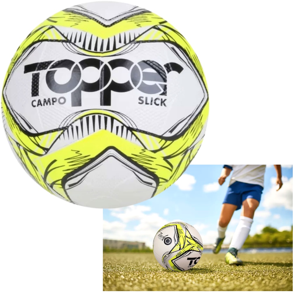 Bola Topper para Futebol de Campo Slick para Jogar Super Resistente ...