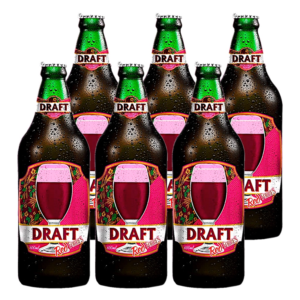 Chopp De Vinho Draft 600ml Kit Com 6 Sabor Vinho Tinto | Shopee Brasil