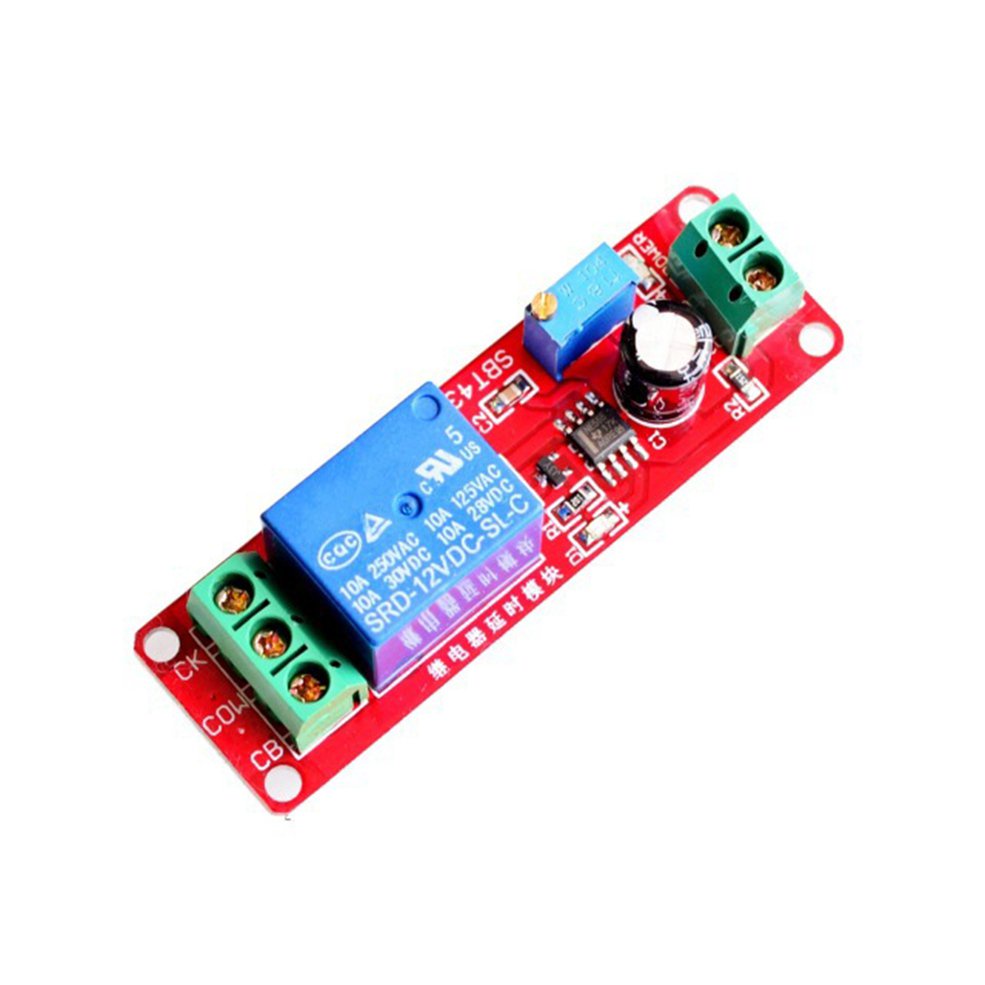 NE555 Monostable Delay Relay Circuit Module Trigger Adjustable Switch ...