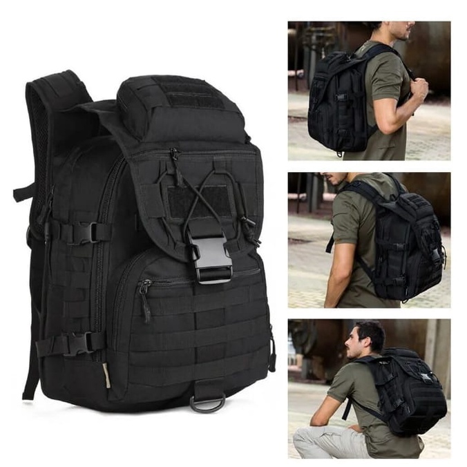 Mochila Tatica Militar Reforçada 40l 600d Oxford Envio 24h alta ...
