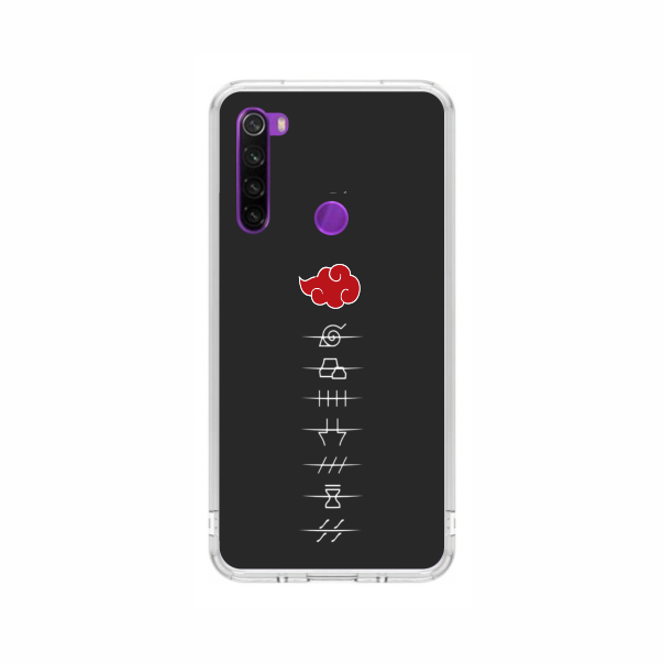 Capa Capinha Xiaomi Redmi Note 8 Personalizada - Akatsuki 4 | Shopee Brasil