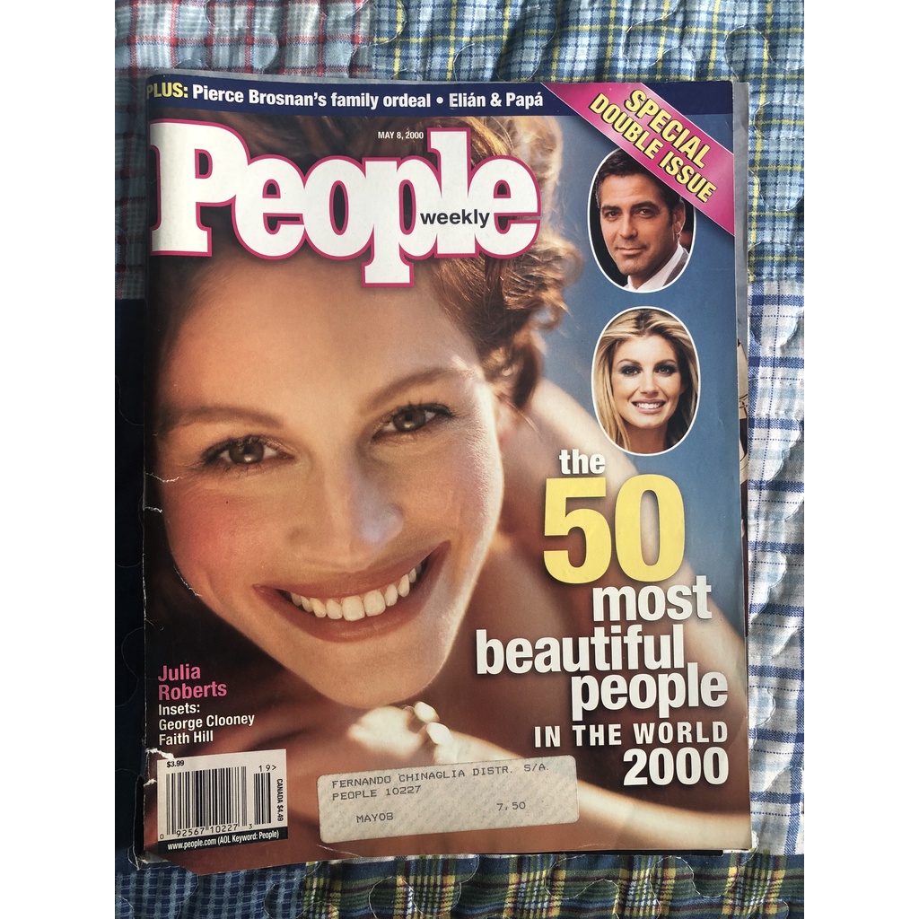 Revista People 50 Pessoas Mais Bonitas do Mundo Maio 2000 (até 31/01 ...