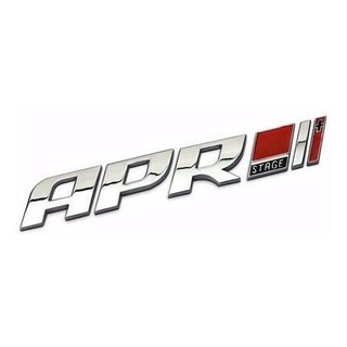 Emblema Apr Stage 1 2 3 Volkswagen Golf Gti Mk7 Jetta Audi | Shopee Brasil