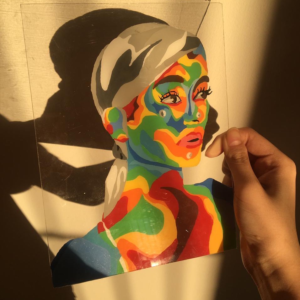 Glass Painting - Ariana Grande | Shopee Brasil