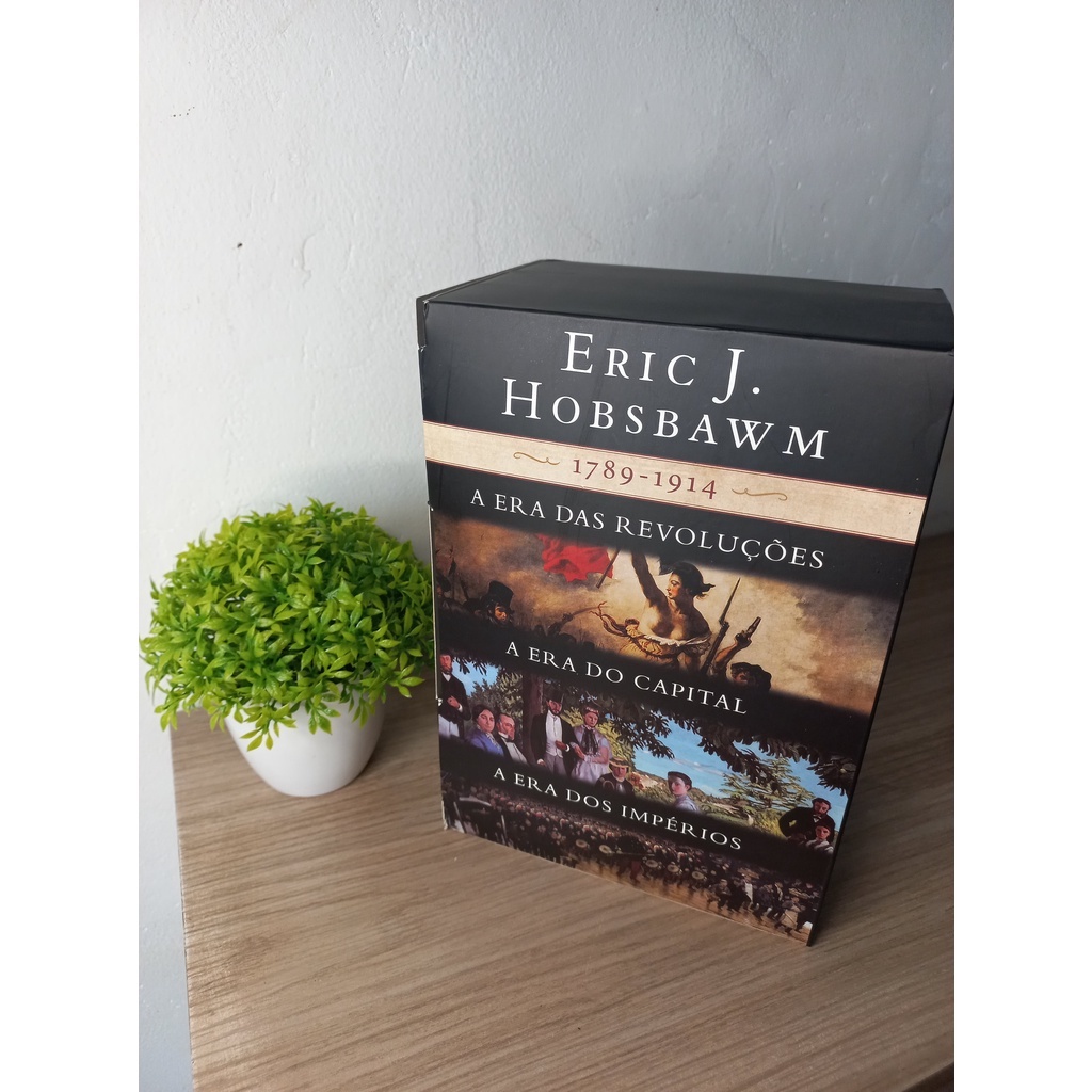 Box Livros - Eric Hobsbawm as Eras - A era do capital - A era dos impérios - A era das ...