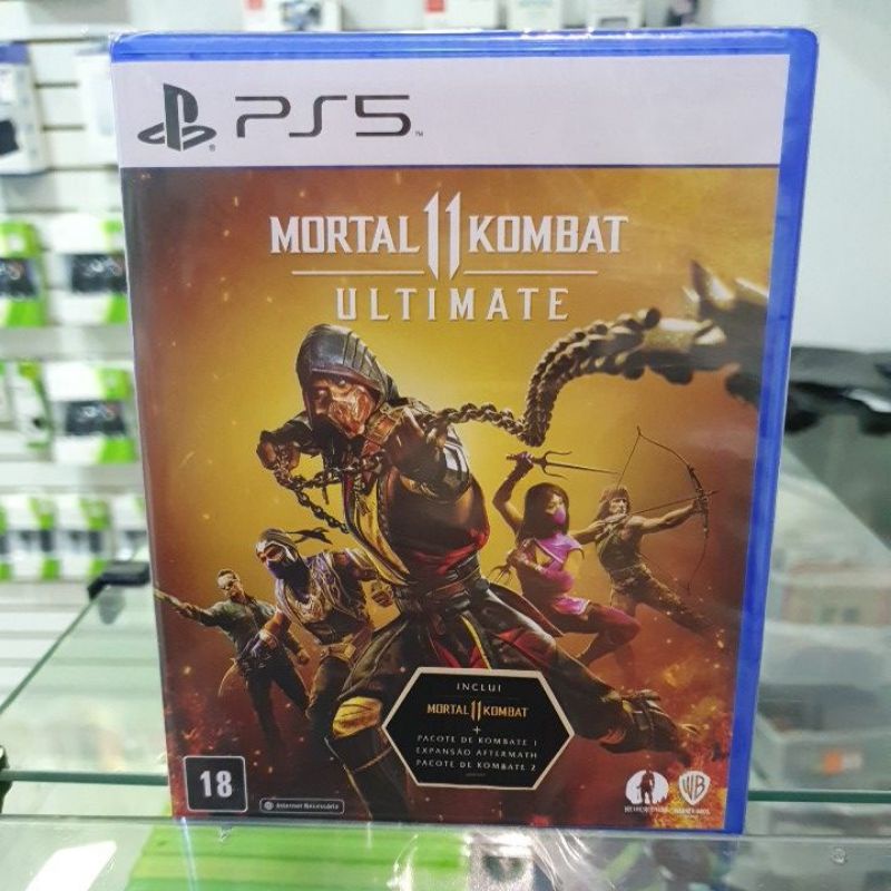 MORTAL KOMBAT 11 ULTIMATE PS5 NOVO MÍDIA FÍSICA - Escorrega o Preço