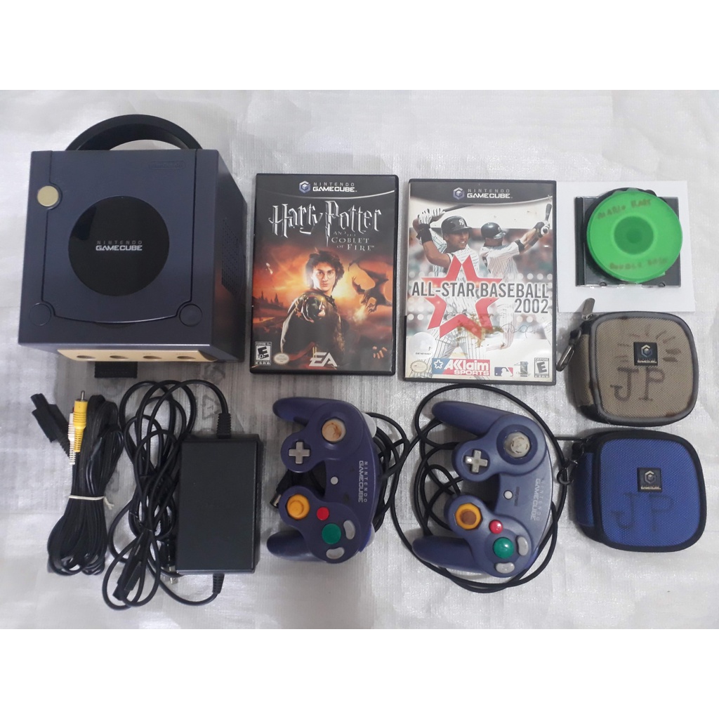 Nintendo Gamecube azul completo + 22 jogos originais video game console ...
