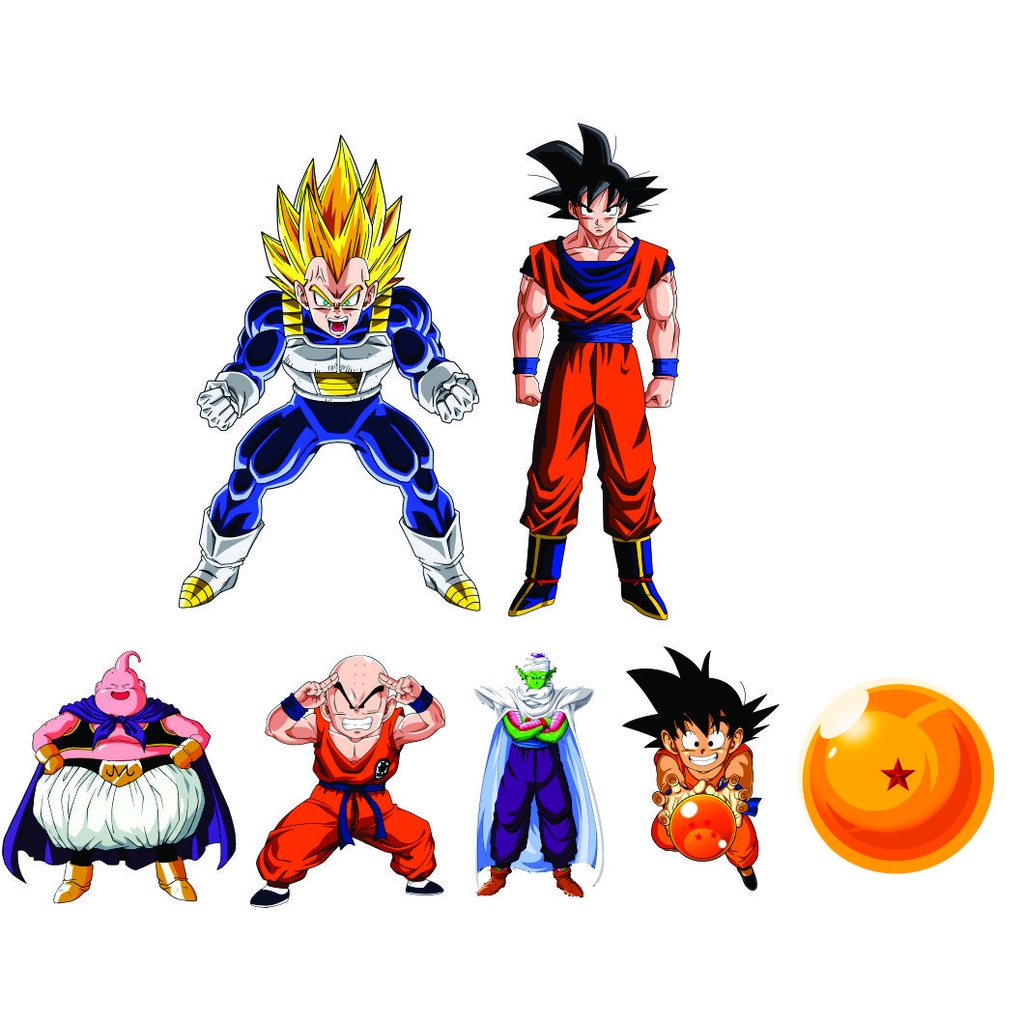 Kit Displays Dragon Ball Z 7 Peças | Shopee Brasil
