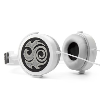 Fone de Ouvido Headphone 3D Tribal Cinza MF-8603C | Shopee Brasil