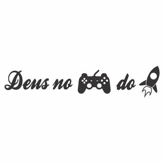 Adesivo Deus No Controle Do Foguete Para Moto ou Carro | Shopee Brasil