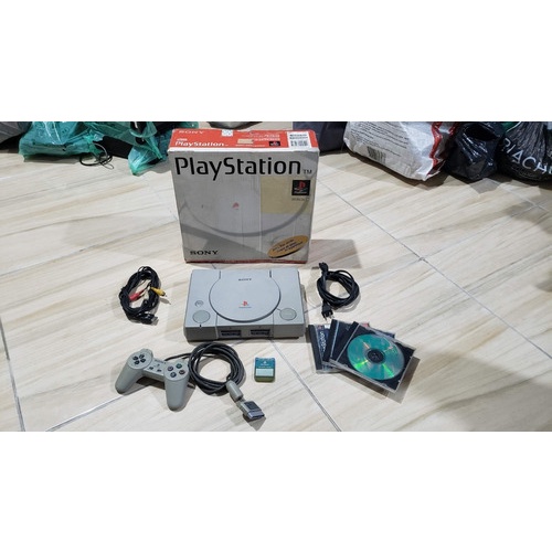 Playstation 1 Fat Na Caixa Funcionando 100% G5 - Escorrega o Preço