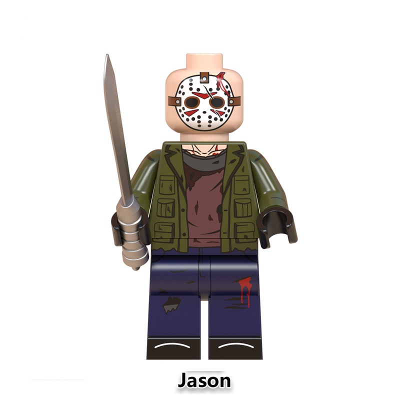 Jason Mini Bonecos De Halloween Sexta O Filme Horror 13 Anos/Blocos De ...