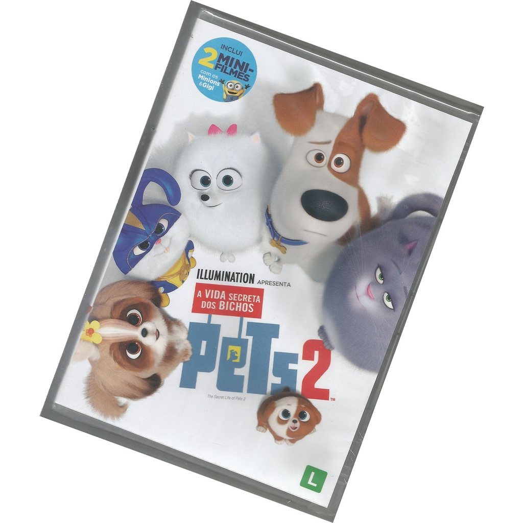 Pets 2 A Vida Secreta Dos Bichos Dvd Lacrado | Shopee Brasil