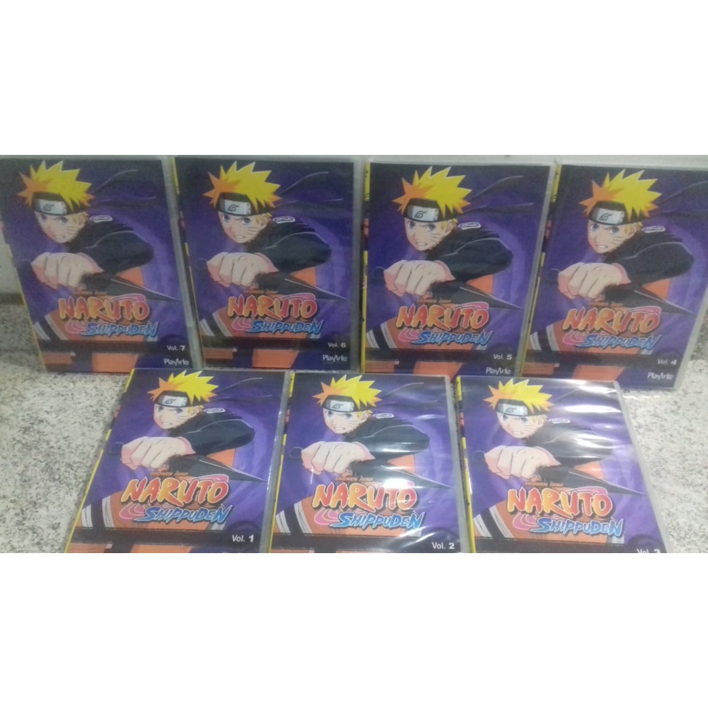 DVD Naruto Shippuden Dublado/Legendado Completo (500 Episódios) HD720p | Shopee Brasil