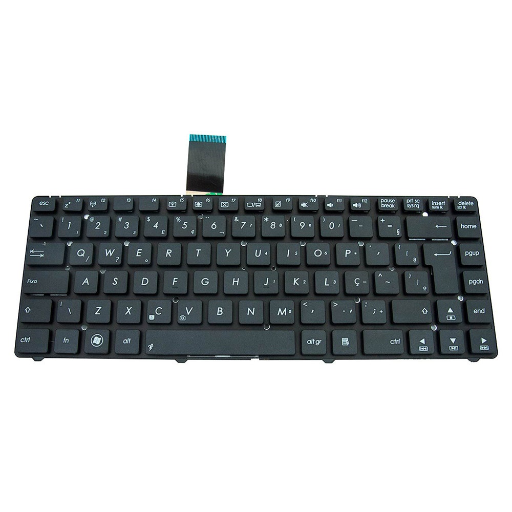 Teclado para Notebook Asus K45V | Preto ABNT2 - Escorrega o Preço