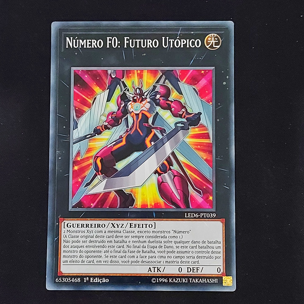 Número F0: Futuro Utópico yugioh Original - Escorrega o Preço