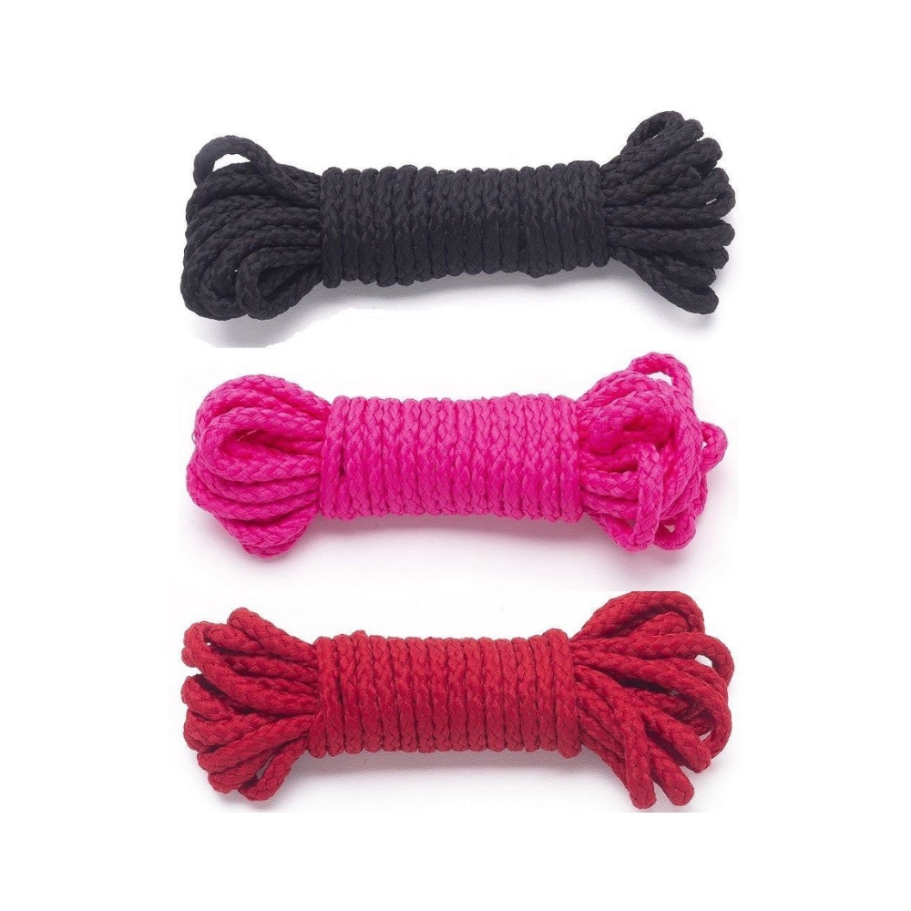 Kit Com Cordas Shibari Imobilizacao Amarrar Bdsm Bondage | Shopee Brasil