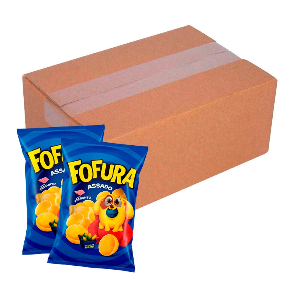 Kit Salgadinho Fofura Presunto 80g c/10 - Lucky | Shopee Brasil