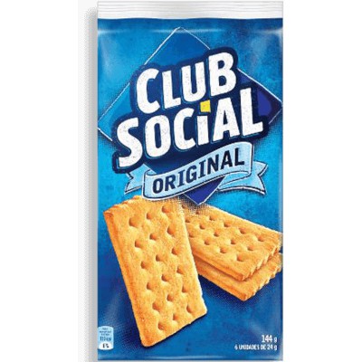 Biscoito Club Social Original C/6 Unidades - 144g | Shopee Brasil