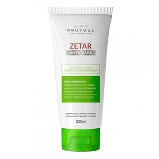 Profuse Zetar Shampoo Anticaspa 200ml | Shopee Brasil