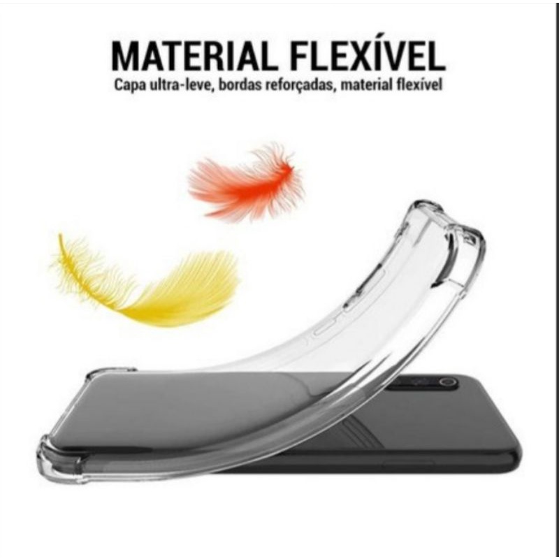 case capinha de smartphone xiaomi Transparente. ( poco F3 ,poco M3,poco ...