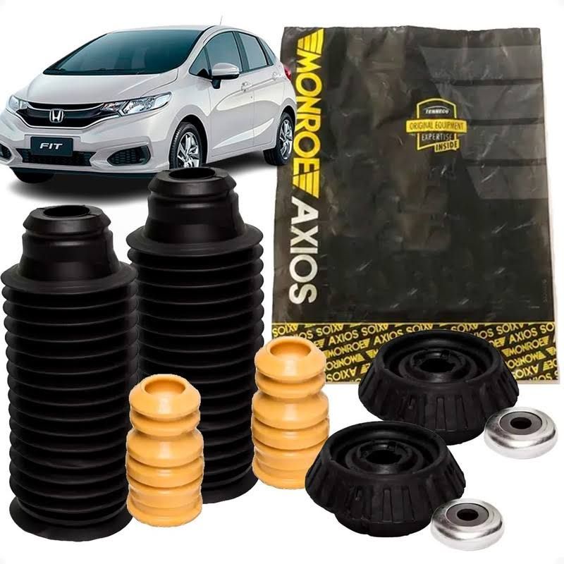 Par Batente Coxim Amortecedor Dianteiro Original Axios Honda New City ...
