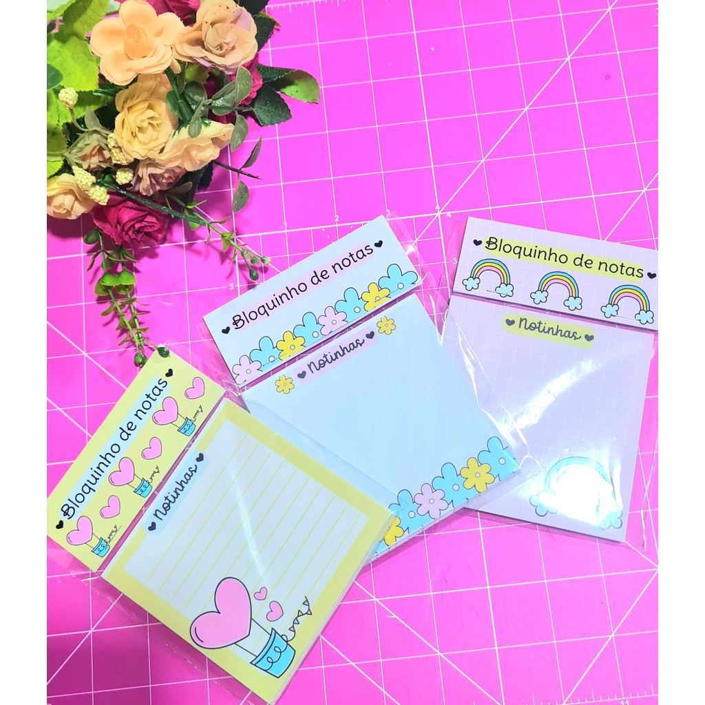 Mini bloco de notas Personalizado | Shopee Brasil