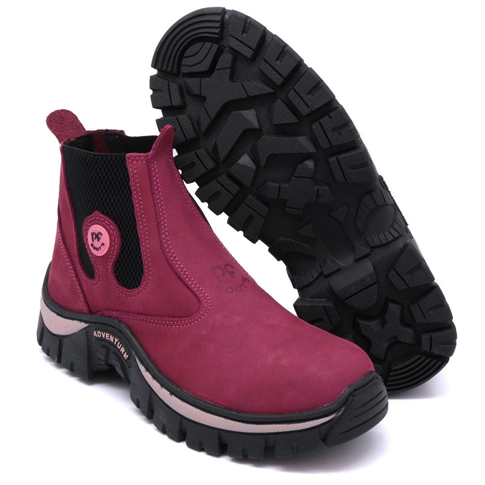 Botina Unissex Agriculture PF Shoes Modelo Luke ROSA | Shopee Brasil