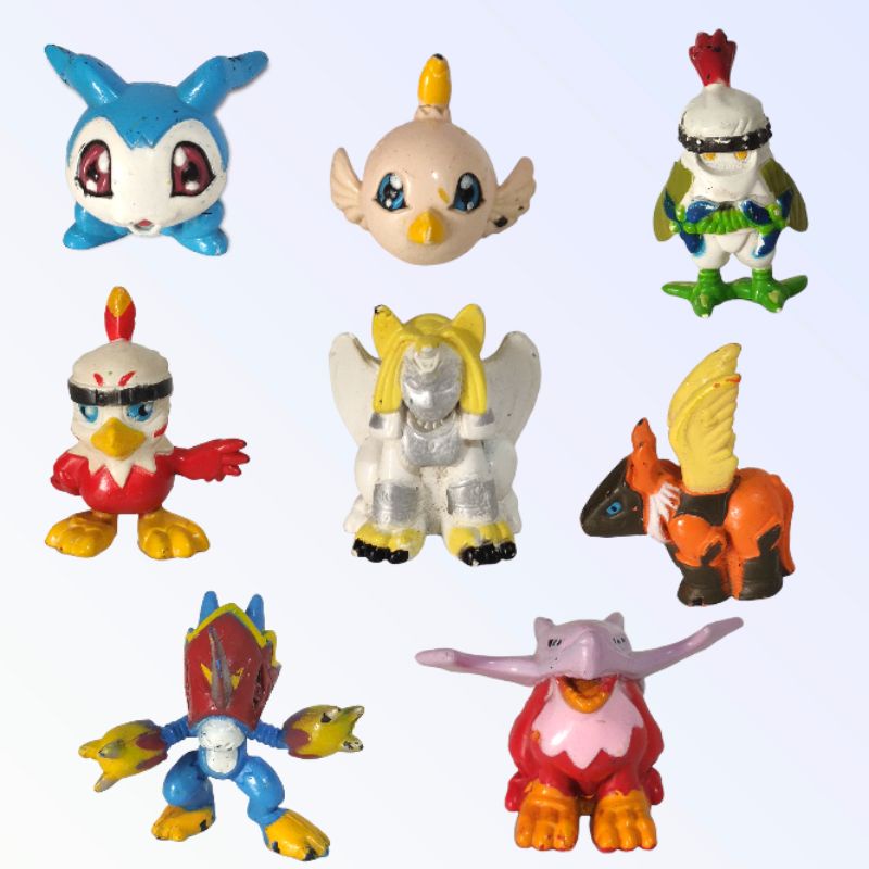 Miniaturas colecionáveis - Digimon adventure (antigas) | Shopee Brasil
