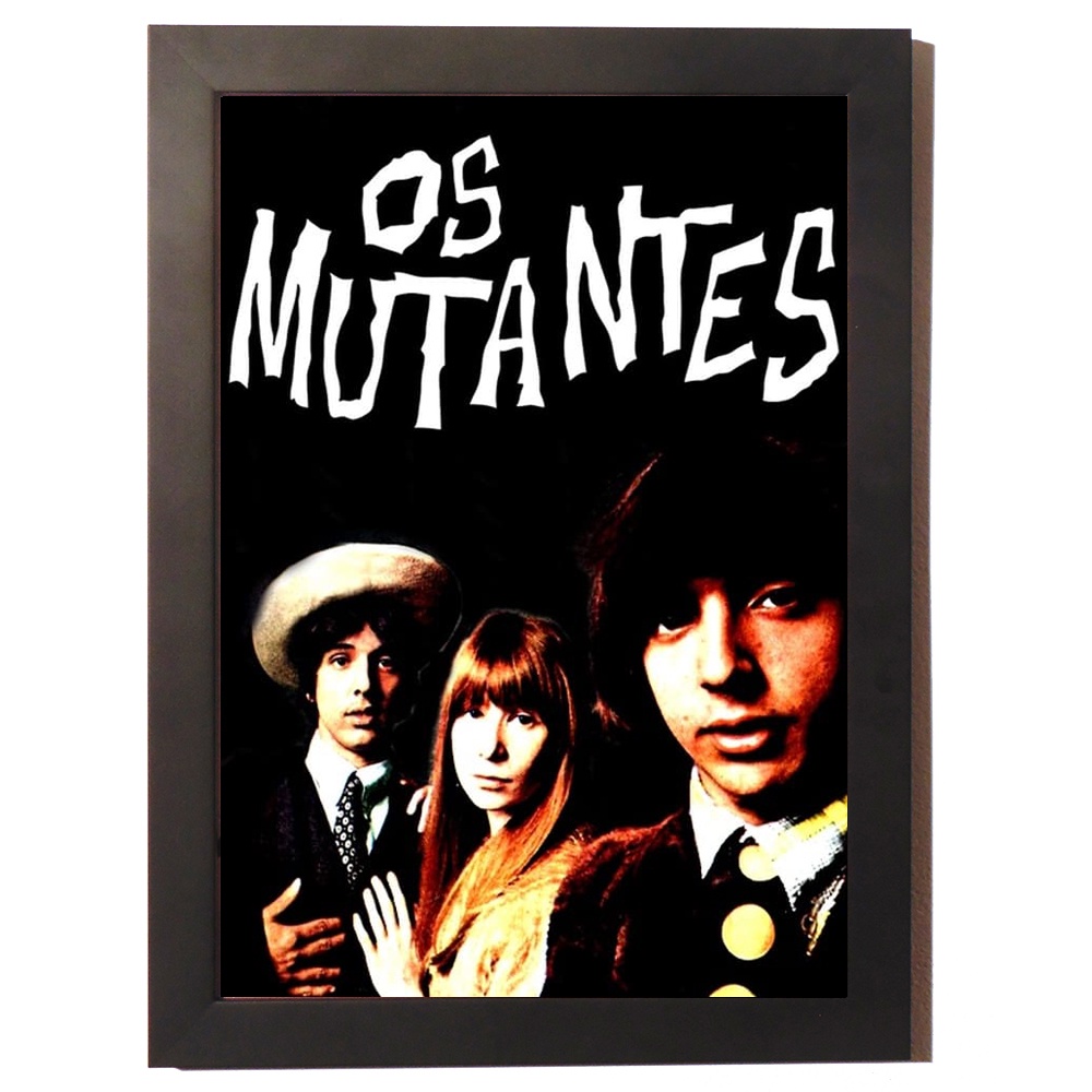 Quadro Poster moldura banda Os Mutantes Rita Lee | Shopee Brasil