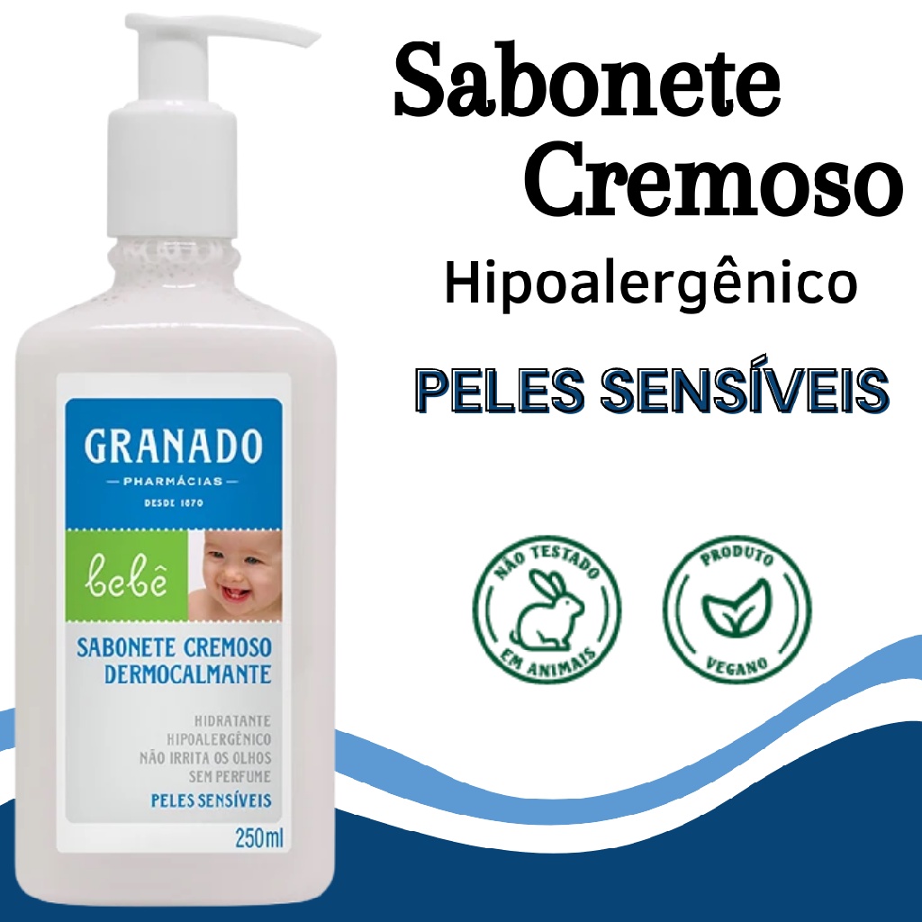 Sabonete Liquido Cremoso Antisseptico Granado Dermocalmante Hidratante ...