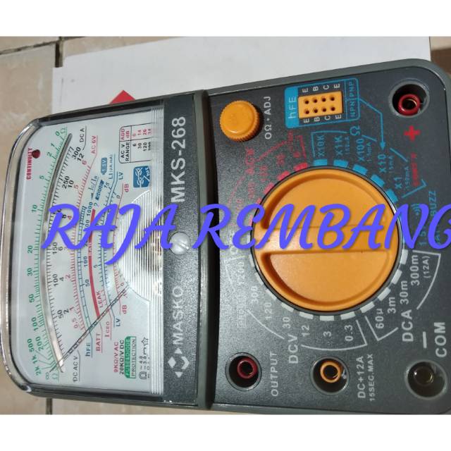 Multímetro Para Mascote Mks 268 Avômetro | Shopee Brasil