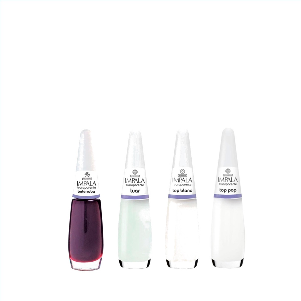 Impala Esmalte Transparente 7,5ml | Shopee Brasil
