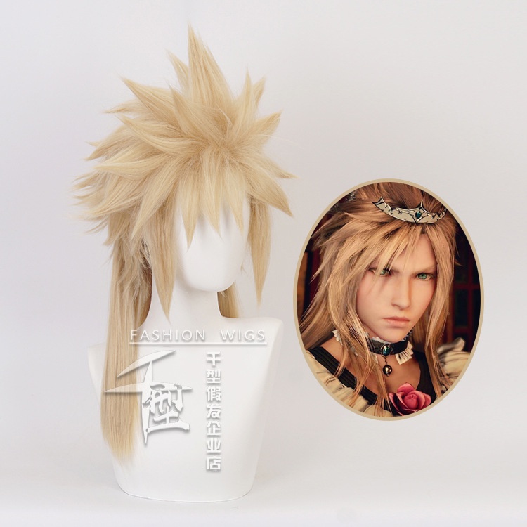 Cloud Strife FANTASY FINAL FF7 Nuvem Strife cosplay Peruca cos | Shopee ...
