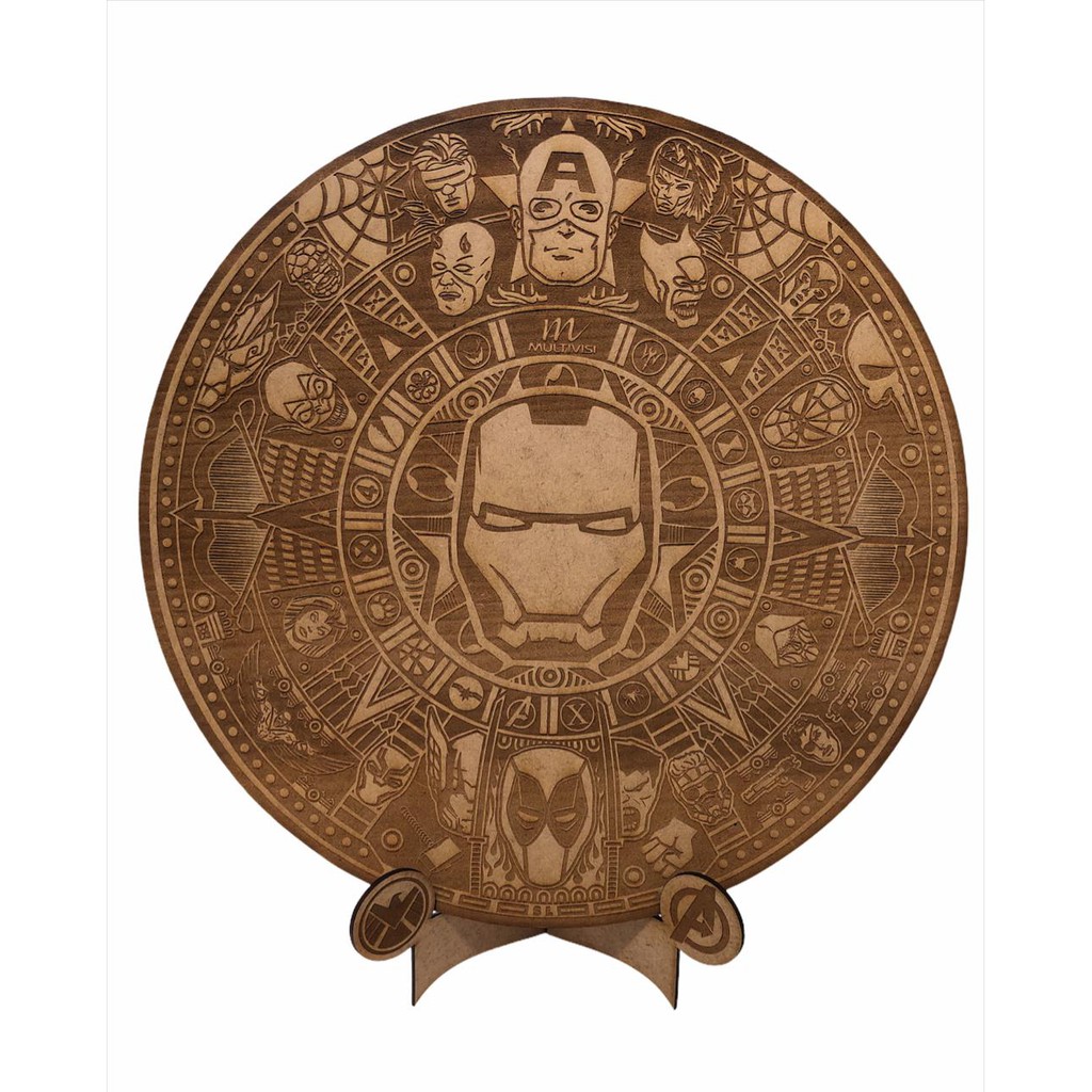 Calendário azteca Os Vingadores (marvel) | Shopee Brasil
