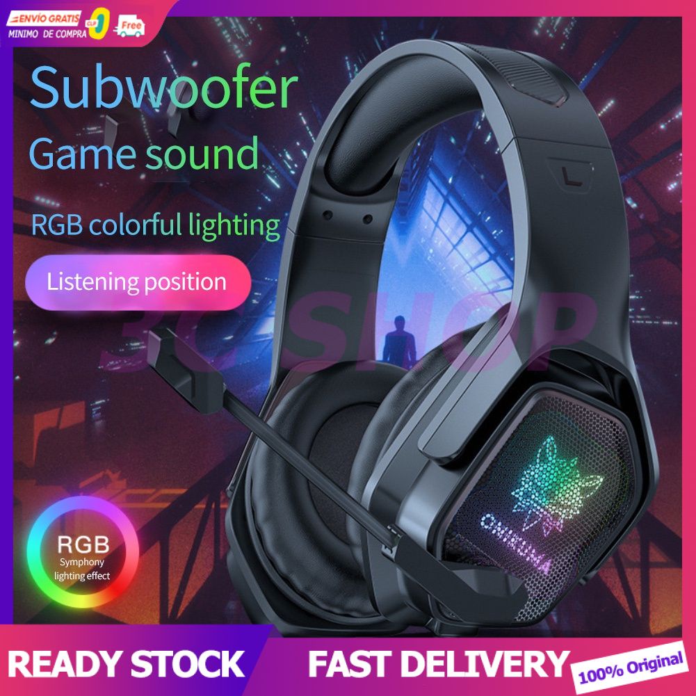 Onikuma X4 Gaming Headset Headphones Com Microfone Retroiluminado Led ...