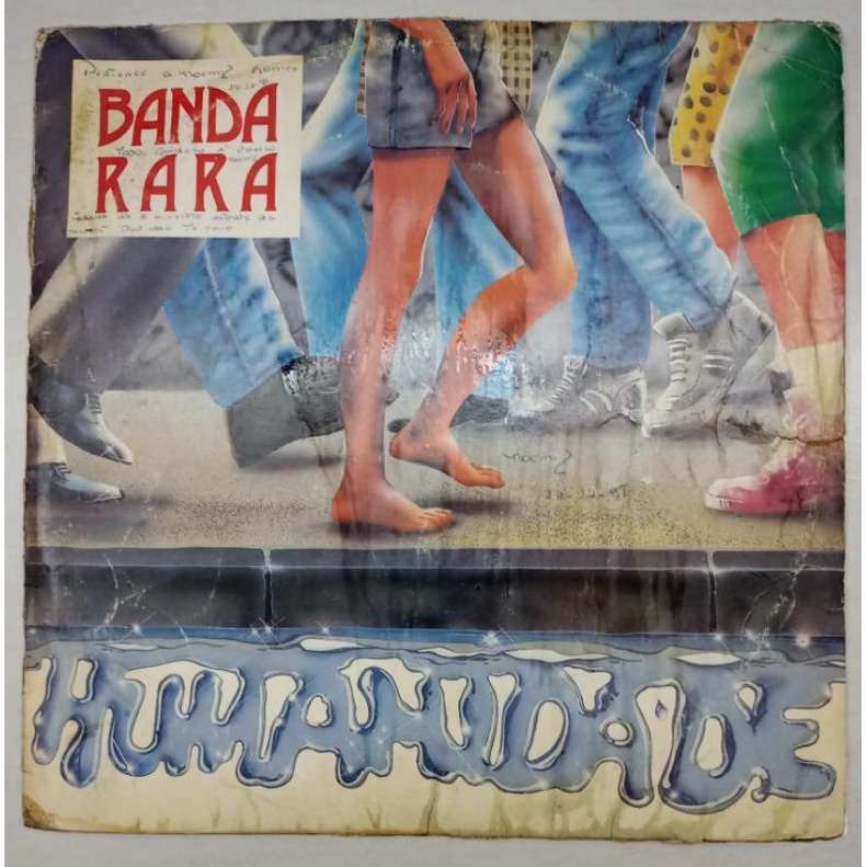 DISCO LP BANDA RARA - HUMANIDADE (1990) | Shopee Brasil
