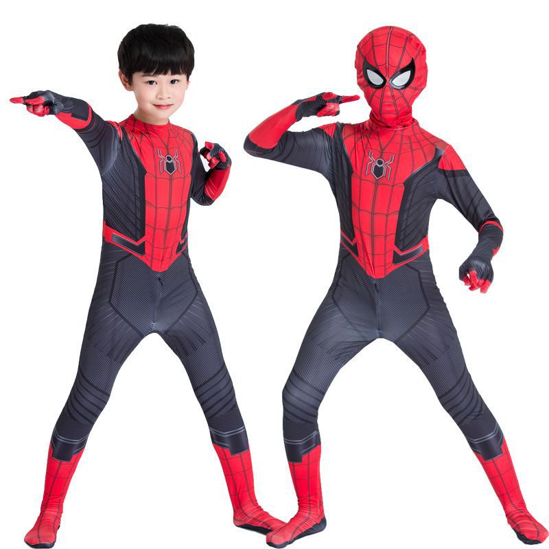 Marvel Avengers Spider-Man Tights Cosplay Boy And Girl Party Holiday ...