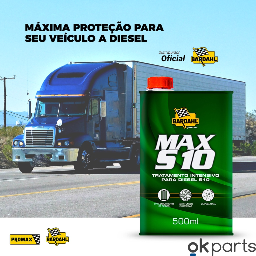 Bardahl - Aditivo Diesel Max S10 - Tratamento Intensivo ...