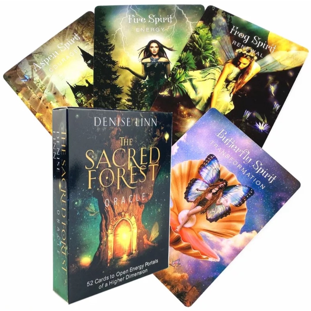 The Sacred Forest Oracle Deck Oráculo A Floresta Sagrada Baralho de ...