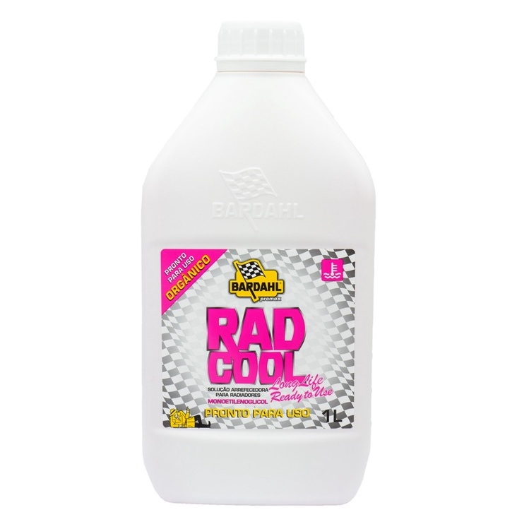Aditivo Radiador Rad Cool Long Life Pronto Para Uso Bardahl Rosa ...