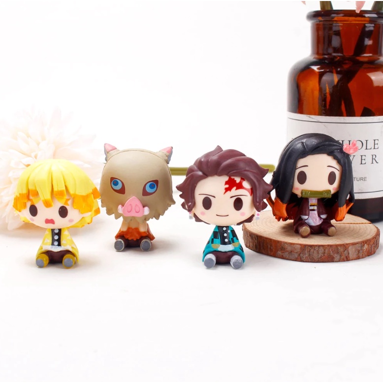 Demon Slayer Mini Chibi Hashiras - Kimetsu no Yaiba (Tanjiro Nezuko ...