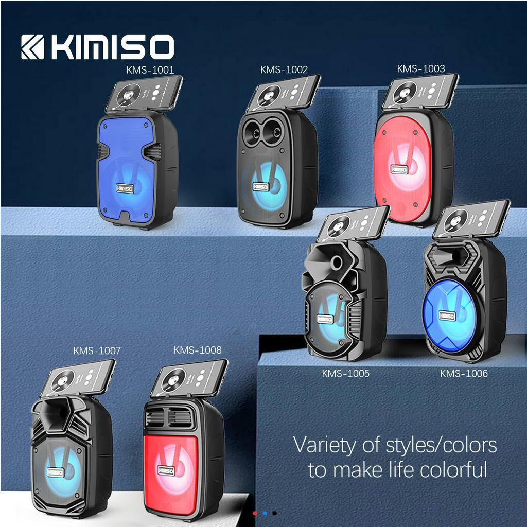 Caixa de Som Portátil Wireless Bluetooth Kimiso KMS-1001 até KMS-1008 ...