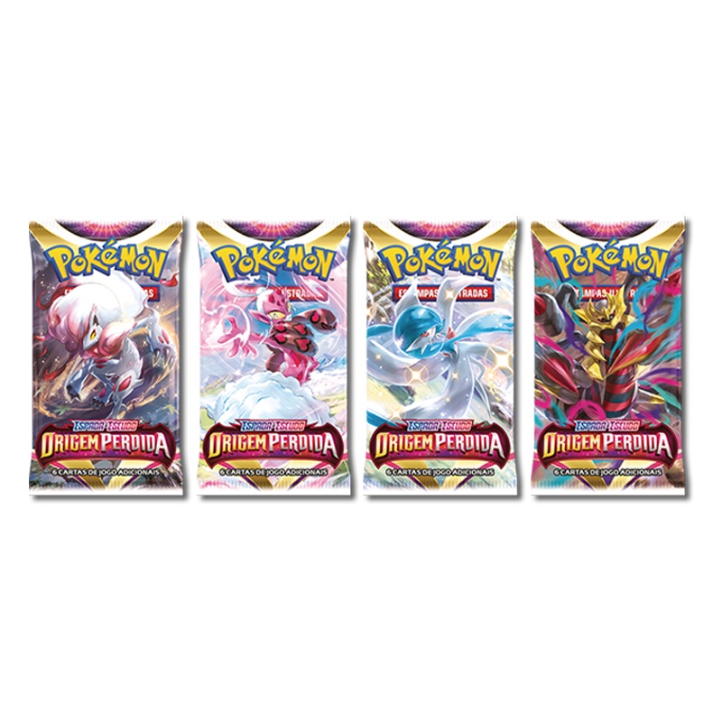 Pacote Booster Unitário Pokémon EE11 Origem Perdida - 6 Cartas | Shopee ...