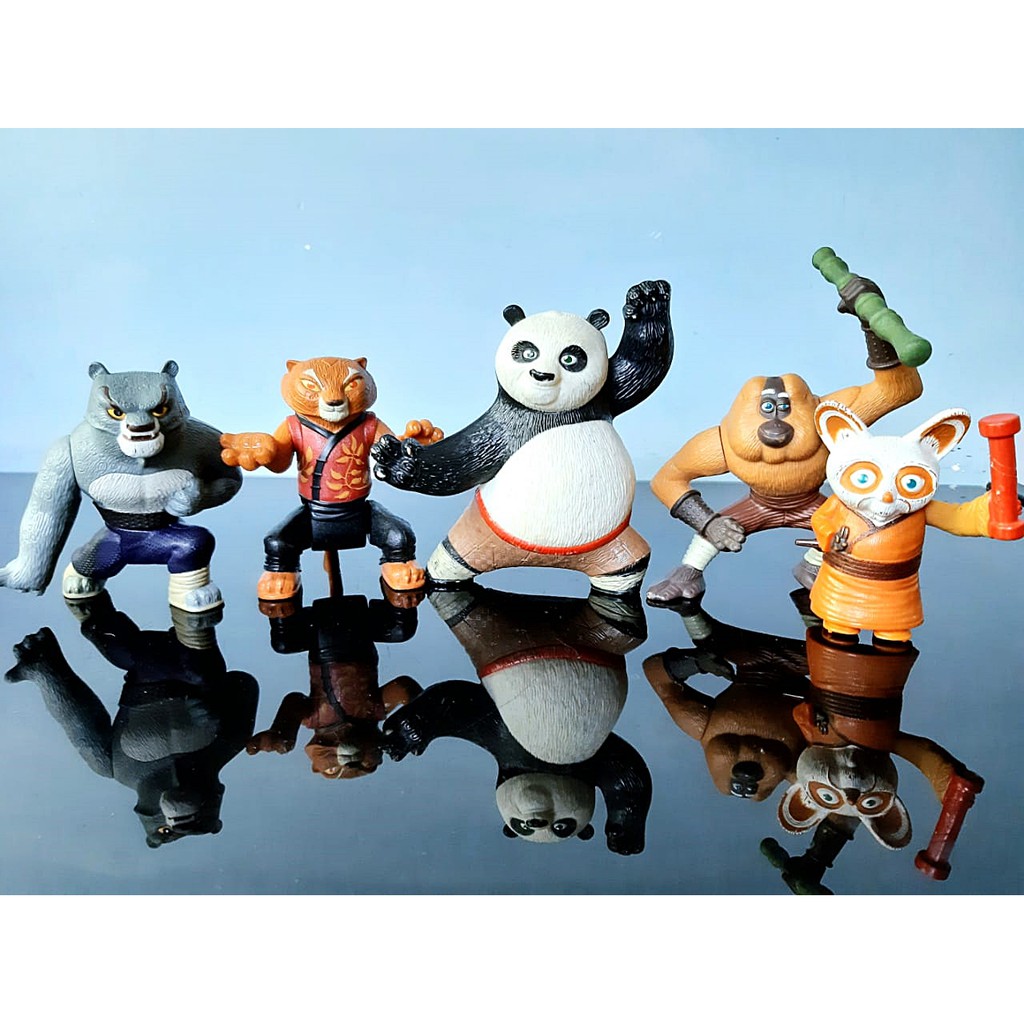 Lote com 5 Bonecos Kung Fu Panda Mc Donalds | Shopee Brasil